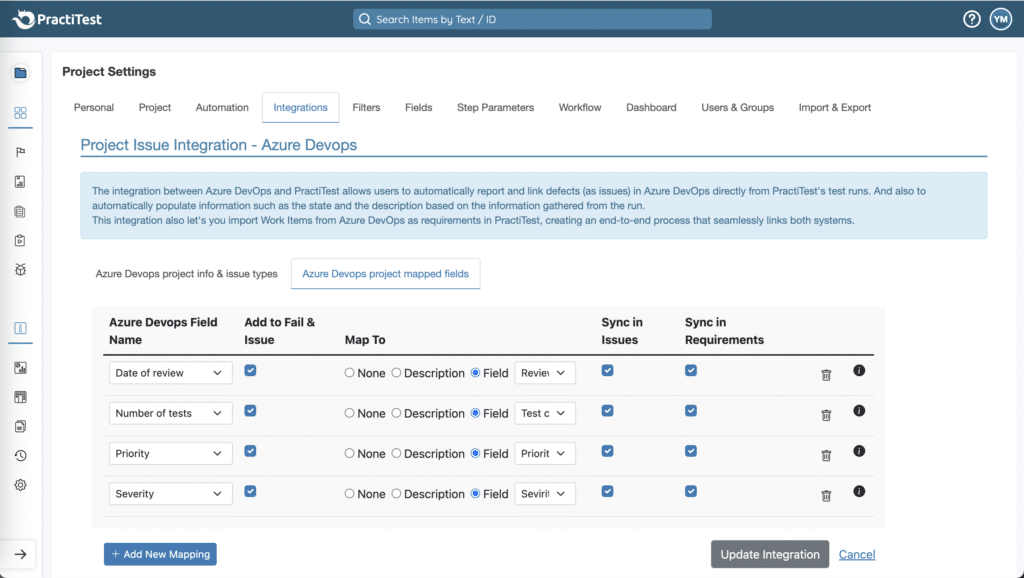 Azure DevOps Two-Way Integration