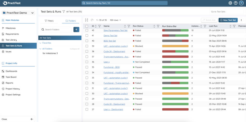 Centralized Test Management Platform | PractiTest